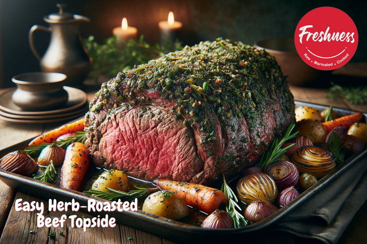 Easy Herb-Roasted Beef Topside – Freshness.ae
